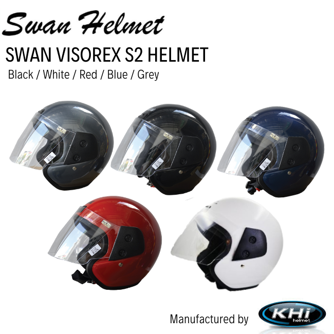 SWAN VISOREX S2 MOTORCYCLE HELMET