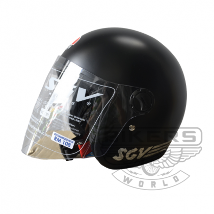 SGV SHARP MOTORCYCLE HELMET