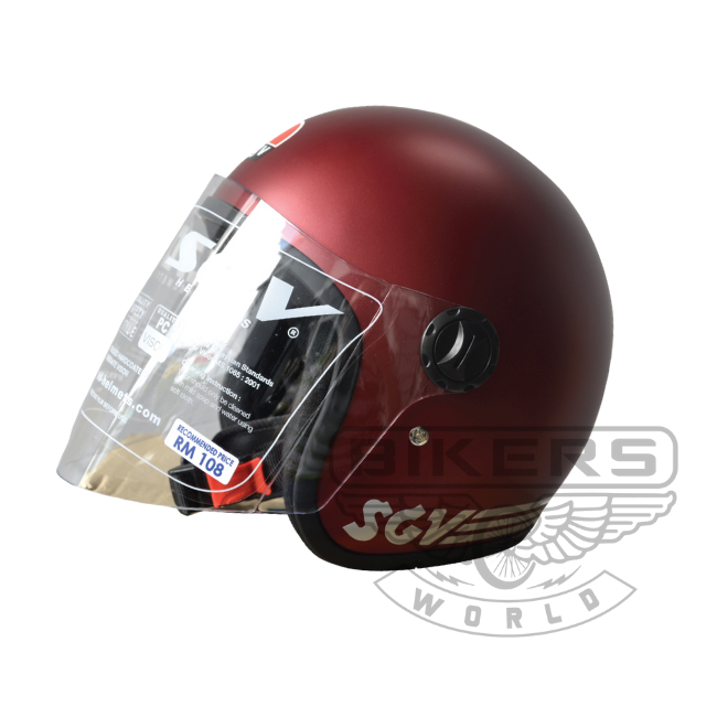 SGV SHARP MOTORCYCLE HELMET