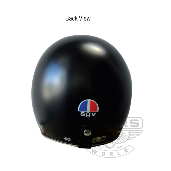SGV CHROME MOTORCYCLE HELMET