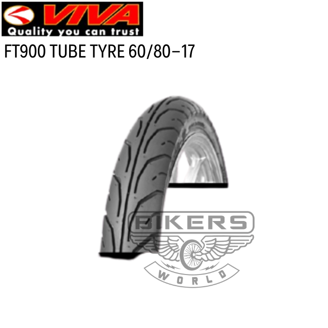 VIVA FT900 TUBE TYRE 60/80-17