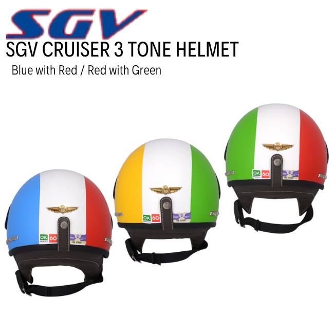 SGV CRUISER 3 TONE HELMET