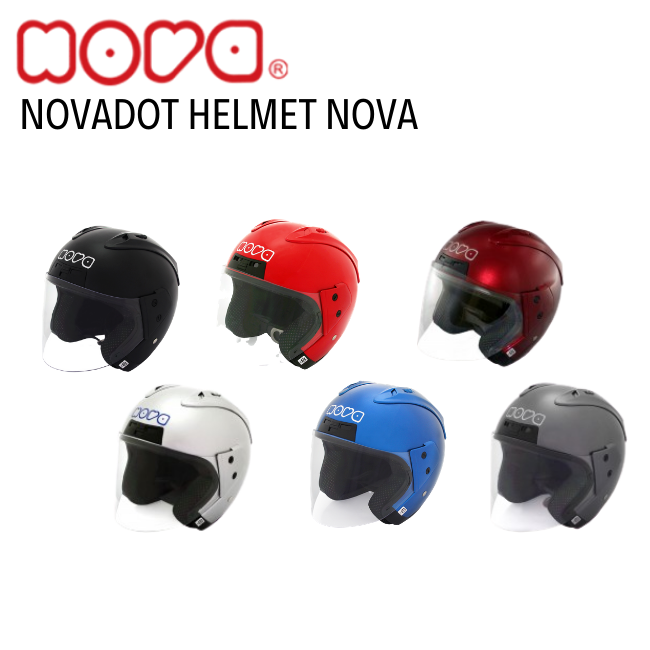 NOVADOT NOVA MOTORCYCLE HELMET