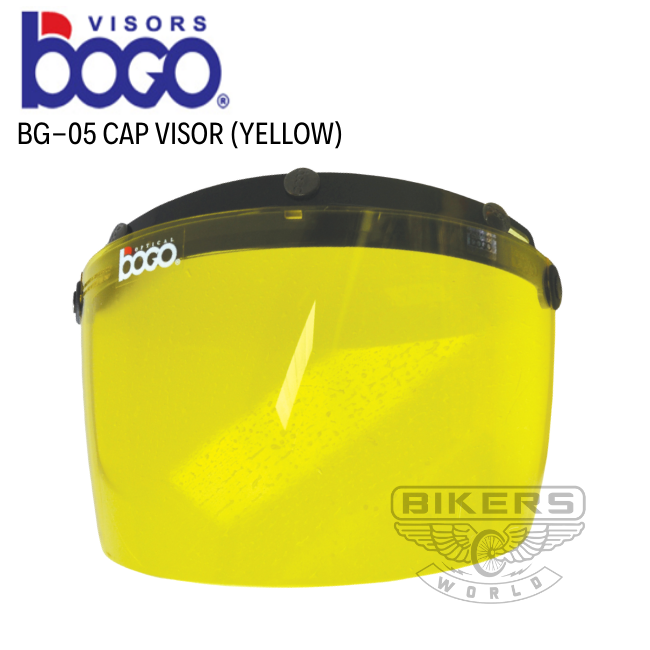 BOGO CAP VISOR YELLOW