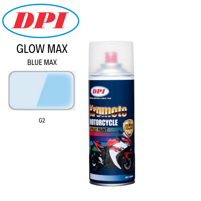 DPI GLOW MAX (BLUE MAX)) SPRAY PAINT #G2