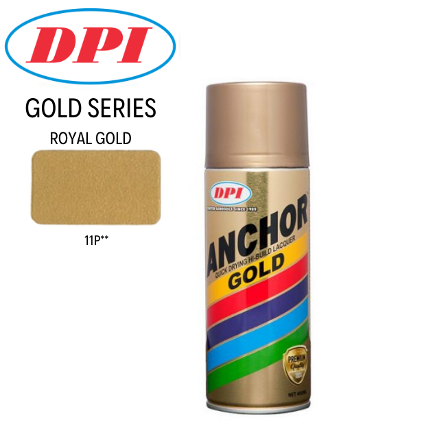 DPI GOLD SERIES (ROYAL GOLD) SPRAY PAINT #11P**