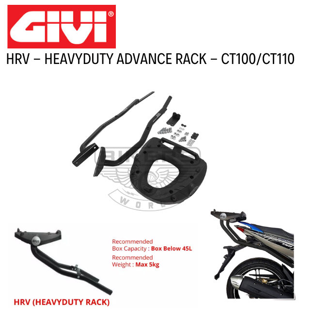 GIVI MONORACK HRV CT100/CT110