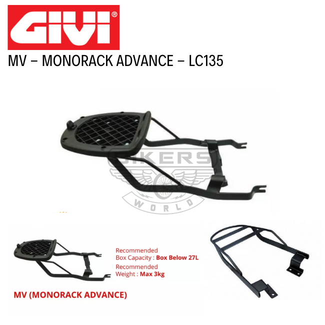 GIVI MONORACK MV LC135